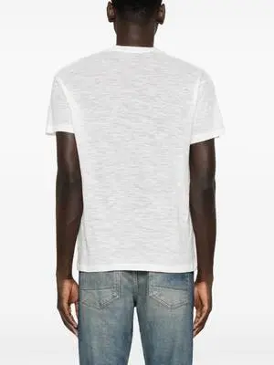 TOM FORD Crew-neck Cotton-blend T-shirt - White