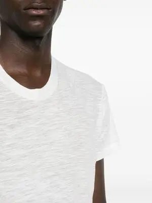 TOM FORD Crew-neck Cotton-blend T-shirt - White