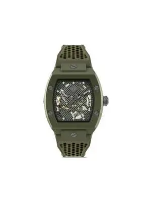 Philipp Plein The $keleton Ecoceramic 44mm Strap Watch - Green