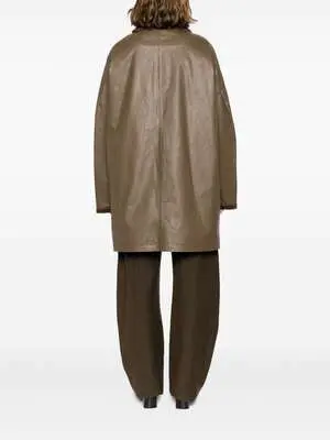 KASSL EDITIONS Corduroy-collar Coat - Brown