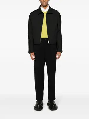 COURREGES Pointed Flat-collar Zip-up Jacket