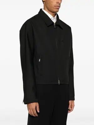 COURREGES Pointed Flat-collar Zip-up Jacket