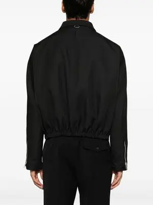 COURREGES Pointed Flat-collar Zip-up Jacket