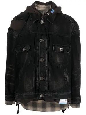 Mihara Yasuhiro Panelled Cotton Jacket