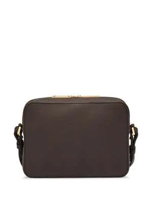 FERRAGAMO Gancini Pebbled-texture Shoulder Bag