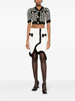 Moschino Tailored-cut Asymmetric Skirt