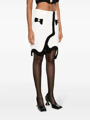 Moschino Tailored-cut Asymmetric Skirt