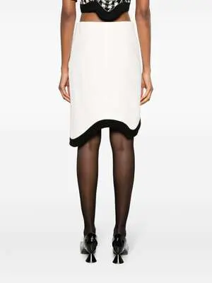 Moschino Tailored-cut Asymmetric Skirt