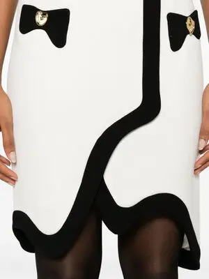 Moschino Tailored-cut Asymmetric Skirt