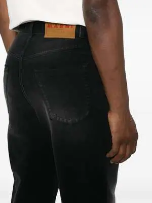 Marni Whiskering Effect Straight-leg Jeans