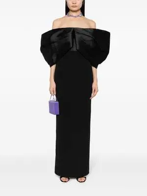 Solace London Filippa Off-shoulder Gown