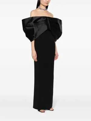 Solace London Filippa Off-shoulder Gown