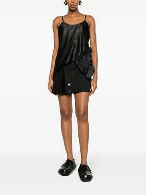 Comme Des Garçons Satin Asymmetric Top