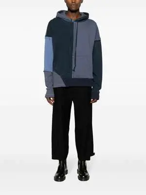 GREG LAUREN Tonal Panelled Hoodie