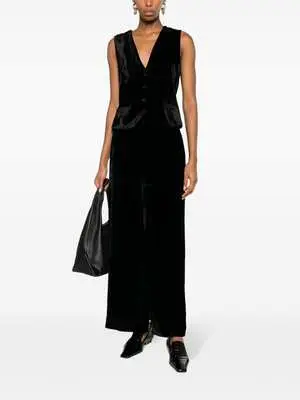 P.a.r.o.s.h V-neck Velvet Waistcoat