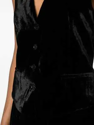 P.a.r.o.s.h V-neck Velvet Waistcoat