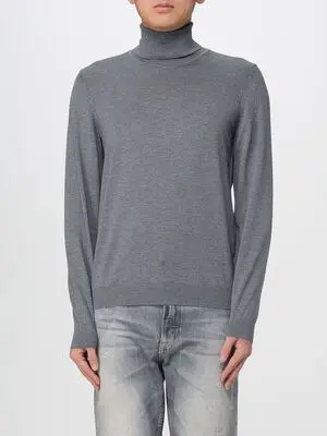BOSS Fine Knit Pullover - Grey