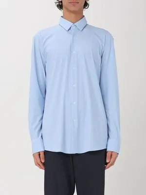 BOSS Shirt Men Gnawed Blue
