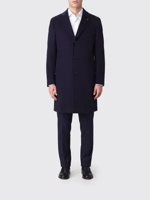 Tagliatore Single-breasted Coat - Blue