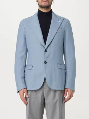 MANUEL RITZ Blazer Jacket - Gnawed Blue