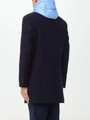 MANUEL RITZ Single Breasted Coat - Blue