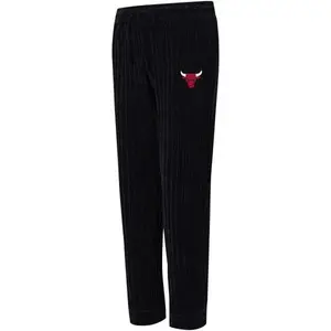 COLLEGE CONCEPTS Chicago Bulls Linger Pants - Black