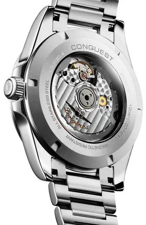 LONGINES Conquest Automatic Bracelet Watch - Silver