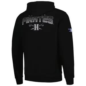 FISLL Hampton Pirates Puff Print Sliced Pullover Hoodie