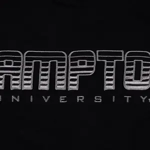 FISLL Hampton Pirates Puff Print Sliced Pullover Hoodie