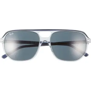 Ray-ban Ray-Ban BILL ONE 60mm Square Sunglasses Blue
