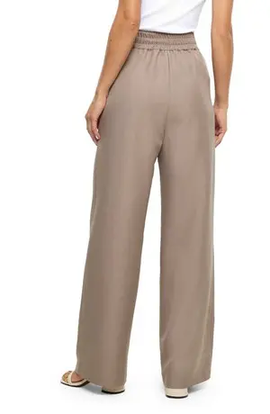 RIVER ISLAND Pleat Front Wide Leg Pants