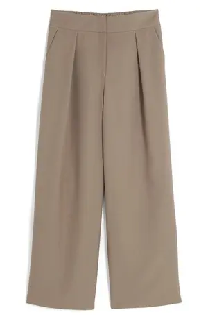 RIVER ISLAND Pleat Front Wide Leg Pants