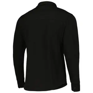 ANTIGUA Minnesota United Fc Streamer Diamond Button-up Shacket - Black
