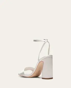 LOEFFLER RANDALL Malia Ankle-strap Sandals - Cream