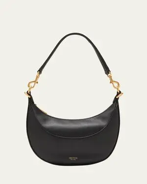 OROTON Oroton Florence Small Zip Shoulder Bag - Black