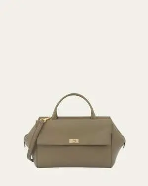 ANYA HINDMARCH Seaton Leather Satchel Bag