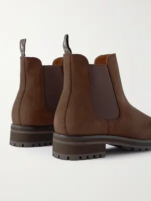 Polo Ralph Lauren Bryson Oiled-suede Chelsea Boots