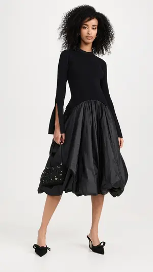Simkhai Kenlie Midi Dress - Black