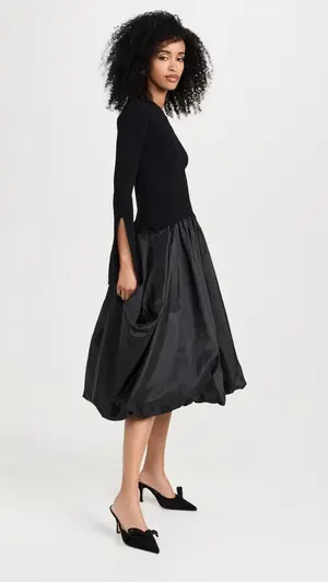 Simkhai Kenlie Midi Dress - Black