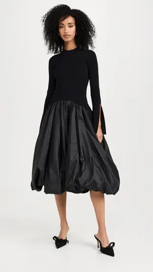 Simkhai Kenlie Midi Dress - Black