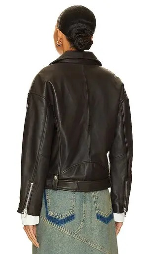 Heartloom Karisa Leather Jacket In Chocolate