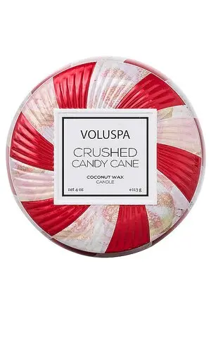 Voluspa Mini Tin Candle In Red