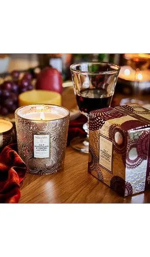 Voluspa Classic Candle In Brown
