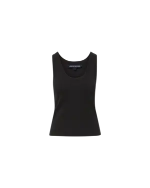 Veronica Beard Birke Scoop-neck Tank Top - Black