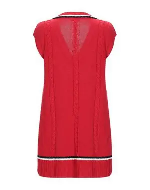 Ermanno Scervino Cable-knit Sleeveless V-neck Top