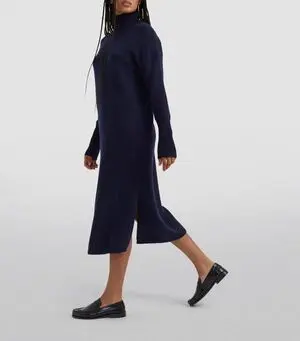 Chinti & Parker Wool-cashmere Rollneck Jumper Dress