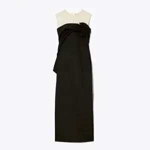 Tory Burch Knotted Stretch Wool Dress