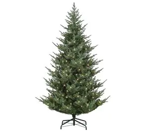 PULEO INTERNATIONAL Puleo 9 Ft Pre-lit Hillside Spruce Artificial T Ree 600 Lights - One-color
