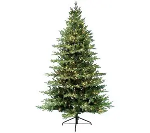 PULEO INTERNATIONAL Puleo 6.5' Pre-lit Balsam Artificial Fir Tree 4 00 Lights - One-color
