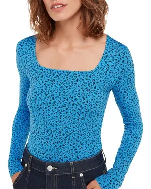 Whistles Square Neck Top